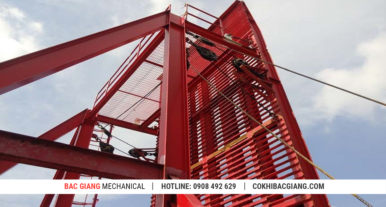 Fabrication and installation of ramp doors on Thuan Hai barge - Cơ Khí ...